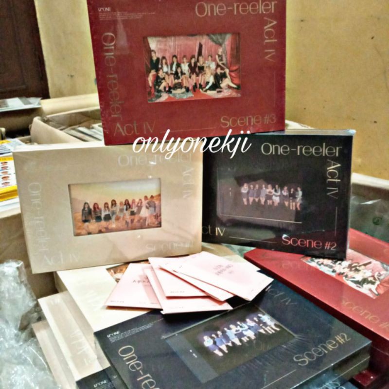 Izone/iz*one - Mini Album Vol.4 [One-reeler/Act IV] (+Poster) | Shopee Malaysia