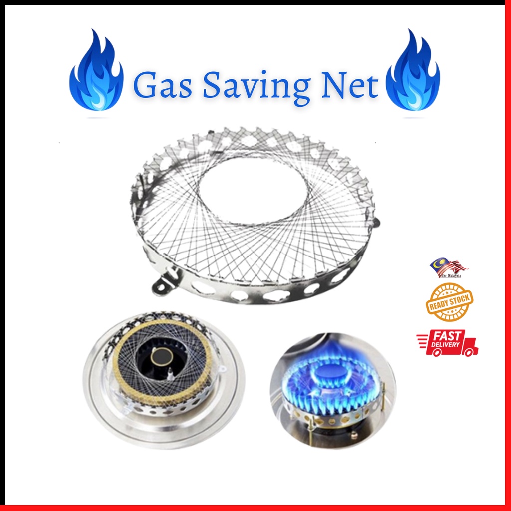 Gas Stove Torch Net Gas Cooker Windproof Energy Saving Circle Cover ...