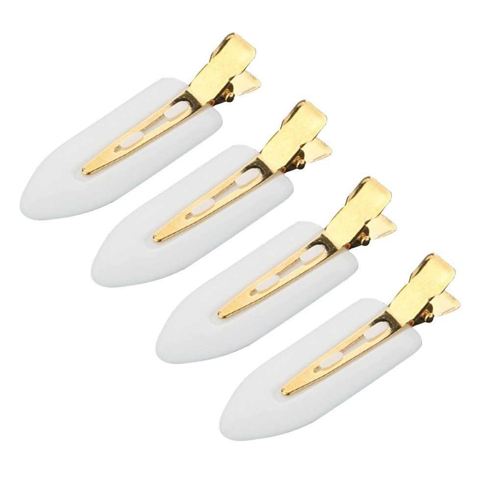 4PCS Hair Clips No Crease Metal Hair Pins Clamps Snap Barrettes for ...