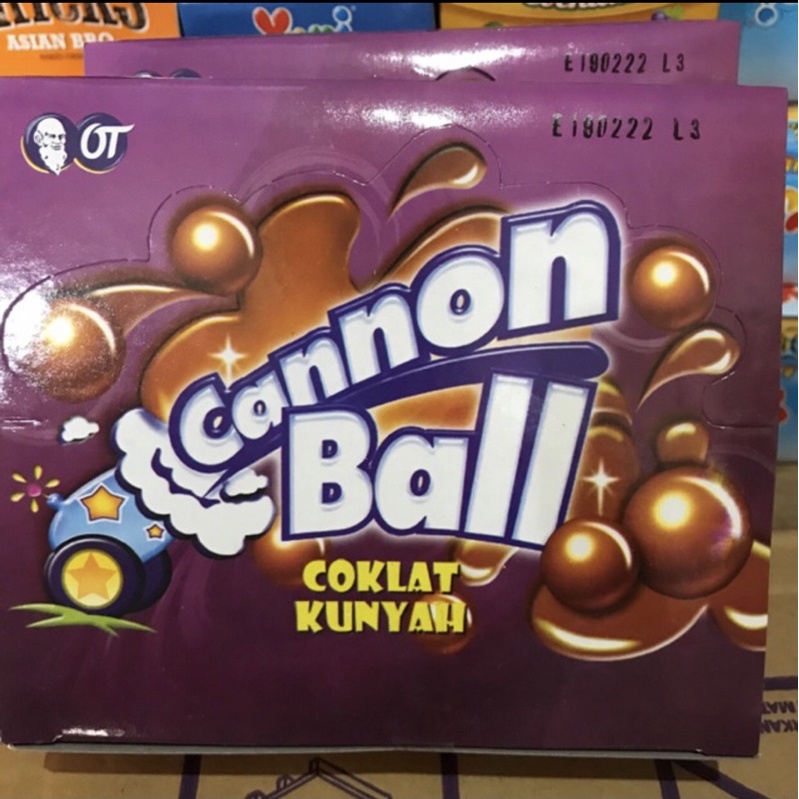 Cannon Ball (Chewable Chocolate) | Shopee Malaysia
