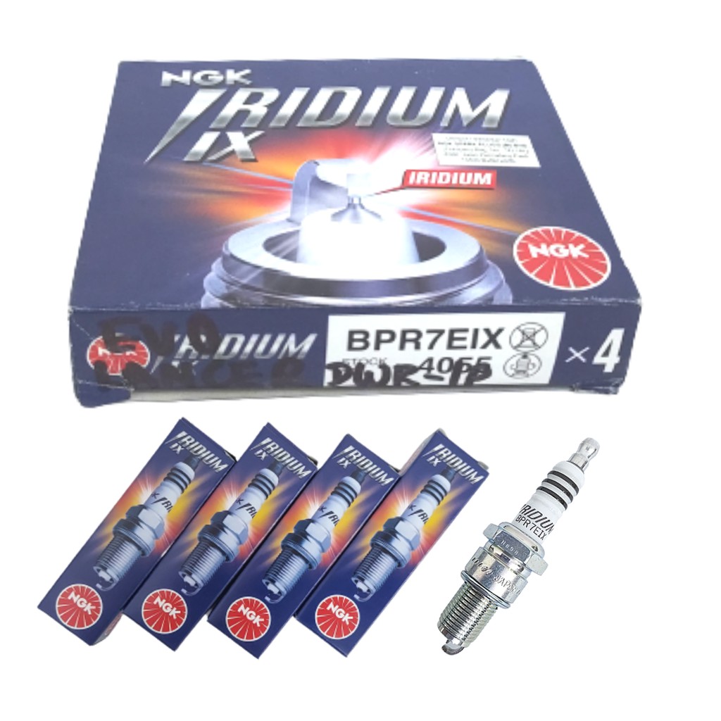 ORIGINAL NGK Iridium IX Spark Plug BPR7EIX - MITSUBISHI EVO 1-8 ,SAGA 4G12 4G14 | Shopee Malaysia