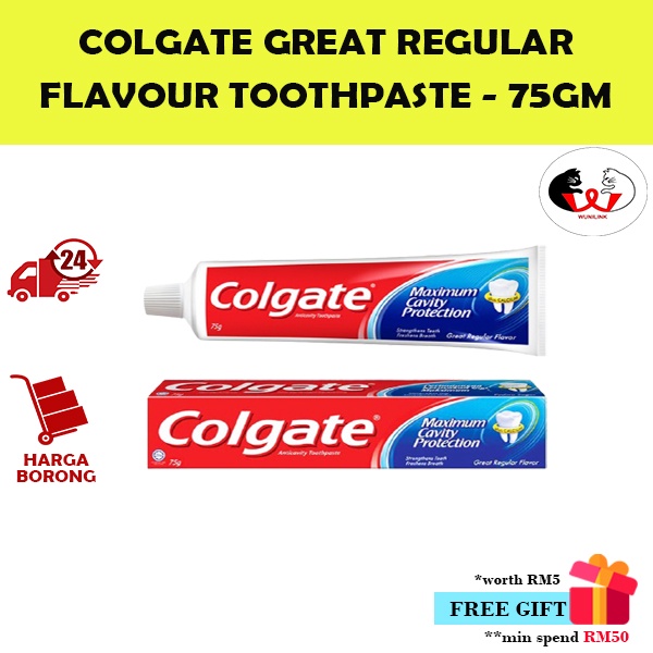 Colgate Anticavity Toothpaste Great Regular Flavour 75g | Shopee Malaysia