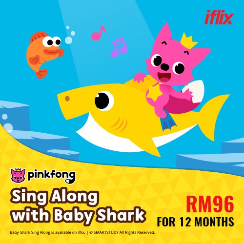 Pinkfong Sing Along with Baby Shark and more iflix Kids [RM96 for 12 ...