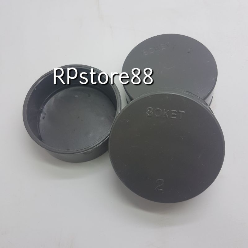 Plain DOP PIPE 2'' - 2 INCH CAP - PIPE CAP - 2 INCH PRALON LID | Shopee ...