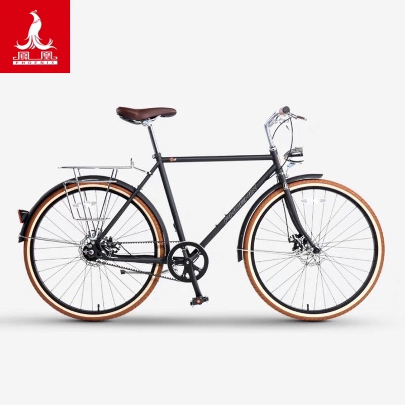 2022 New Phoenix Single Speed City Vintage Bike Gravel 700C Bicycle | Shopee Malaysia