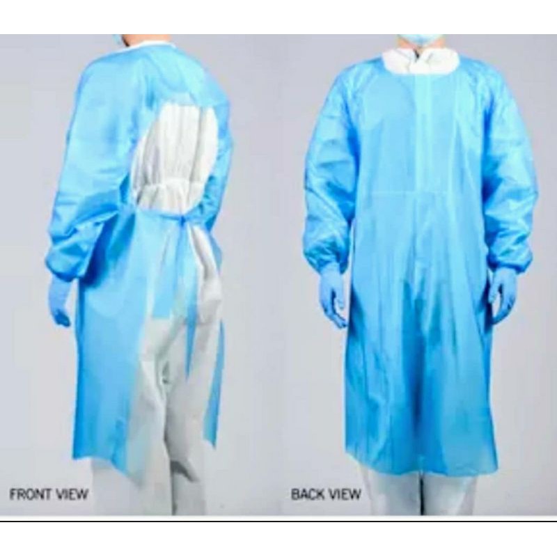Disposable Isolation Gown PPE Apron (5pcs) | Shopee Malaysia