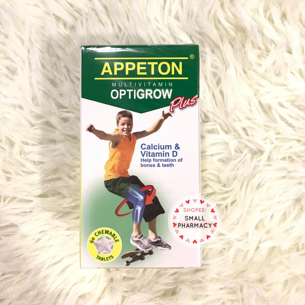 Appeton Kids Multivitamins Optigrow Plus 60s 411040 | Shopee Malaysia
