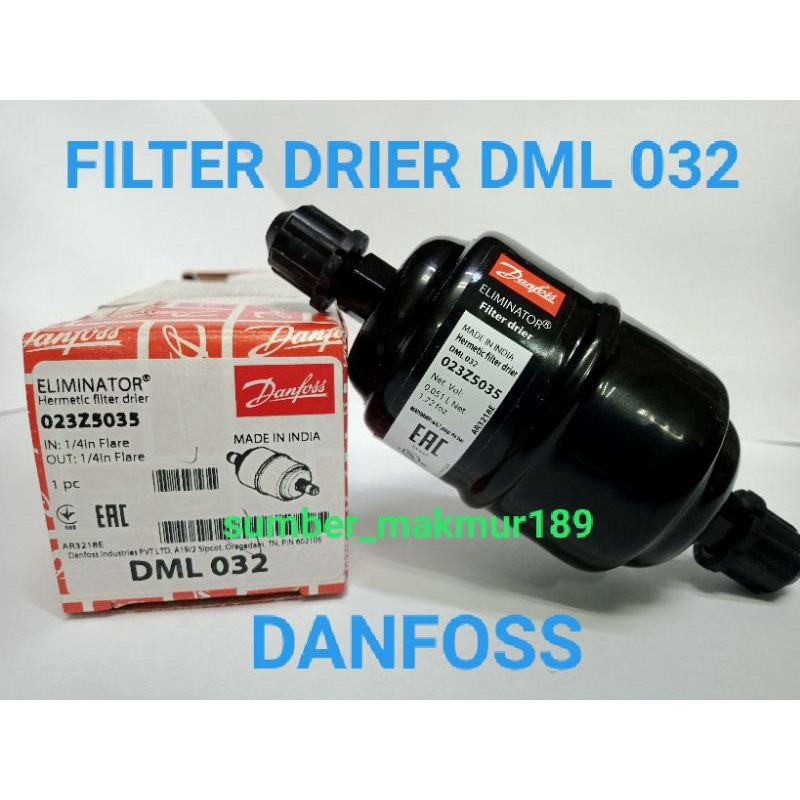 DANFOSS DML 032 DRIER FILTER (1/4) 023Z5035 | Shopee Malaysia