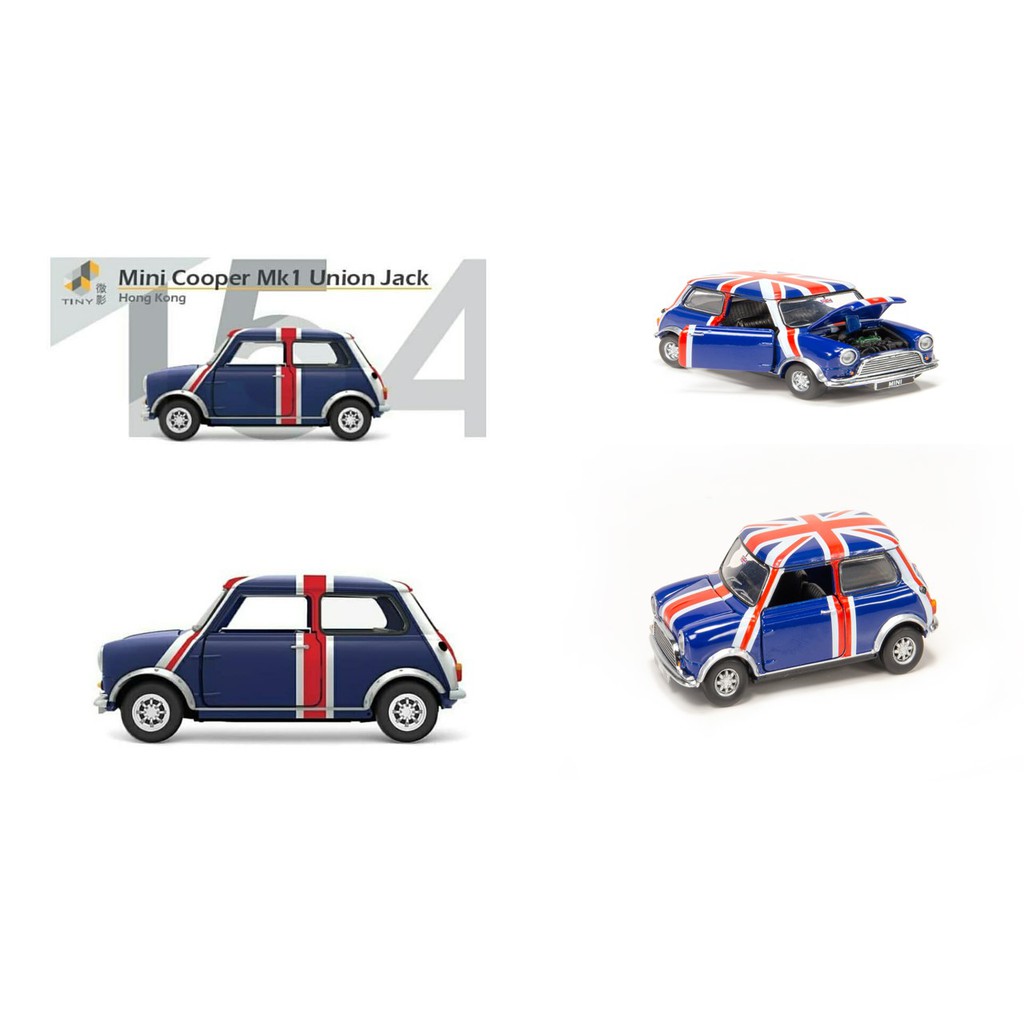 TINY Mini Cooper Mk1 Union Jack Diecast | Shopee Malaysia