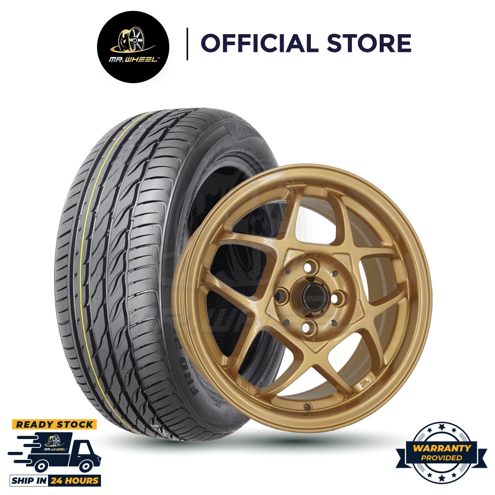 [Package Set] New Sport Rim SSW FIRENZA 15x7 4x100 ET38 with New FARROAD Tyre Mr Wheel | Shopee ...