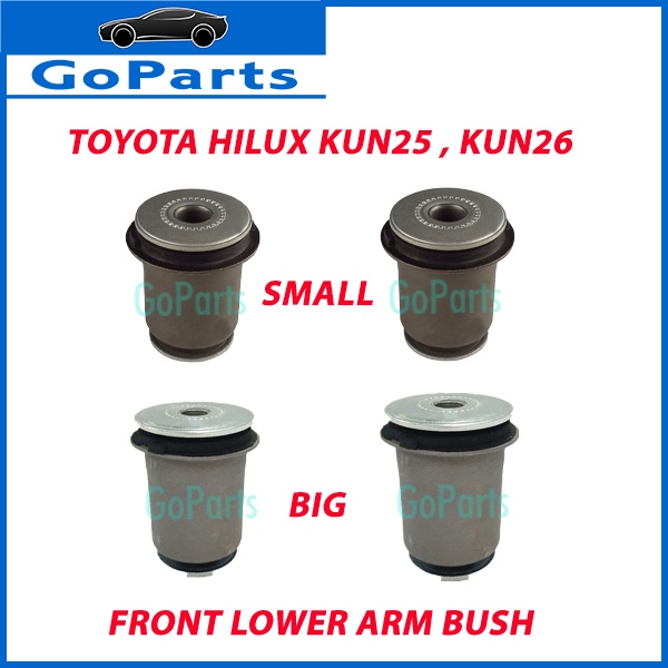 TOYOTA HILUX KUN25 / KUN26 / VIGO / FORTUNER FRONT LOWER ARM BUSH 4PCS ...