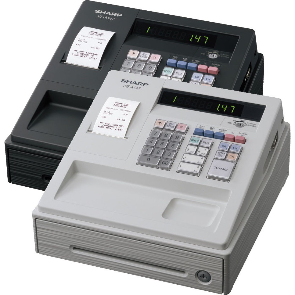 SHARP XEA-107 CASH REGISTER CASHIER MACHINE ( 2 YEARS WARRANTY ...