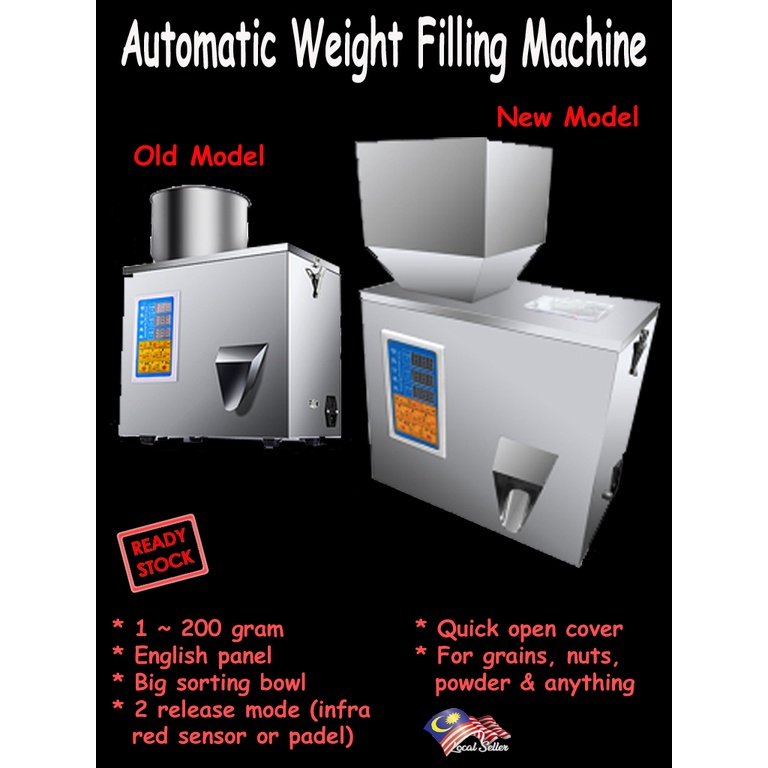 Automatic Weight Filling Machine 200g/ Weight Quantitative/ Mesin ...