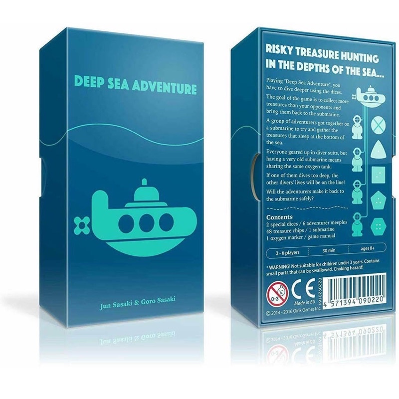 Family Dice Game Deep Sea Adventure English Version | Shopee Malaysia