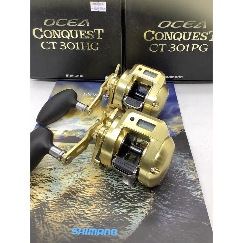 Shimano】Ocea Conquest CT 301PG/301HG (free gift Jig and 1 Shimano】Ocea Conquest CT 301PG/301HG (free gift Jig and 1