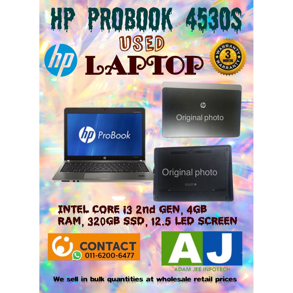 Hot Offer HP Probook 4530s i5 2nd GEN Laptop Termurah Used Laptop Refurbish Laptops | Shopee ...