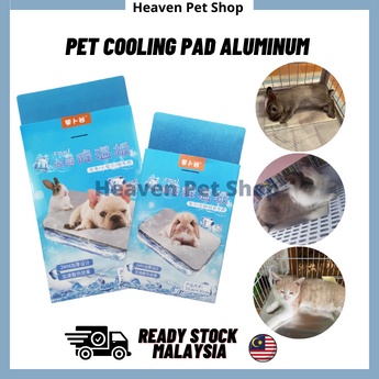 🔥Ready Stock🔥Pet Cooling Pad Aluminum Cool Ice Mat Rabbit Hamster ...