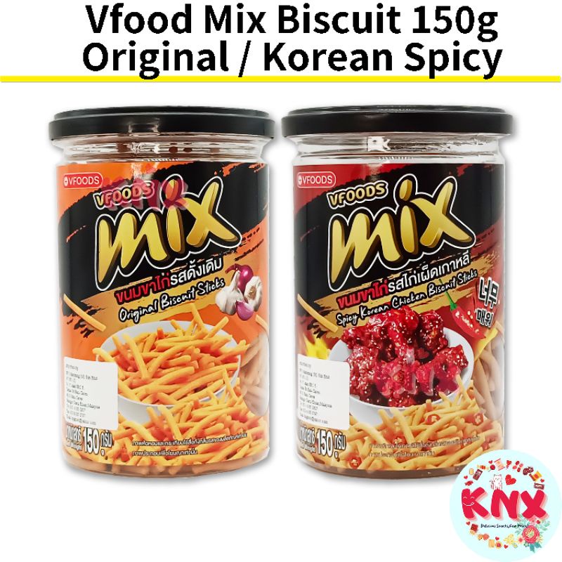 Vfood Mix Original / Korean Spicy Chicken Biscuit Stick 150g | Shopee Malaysia