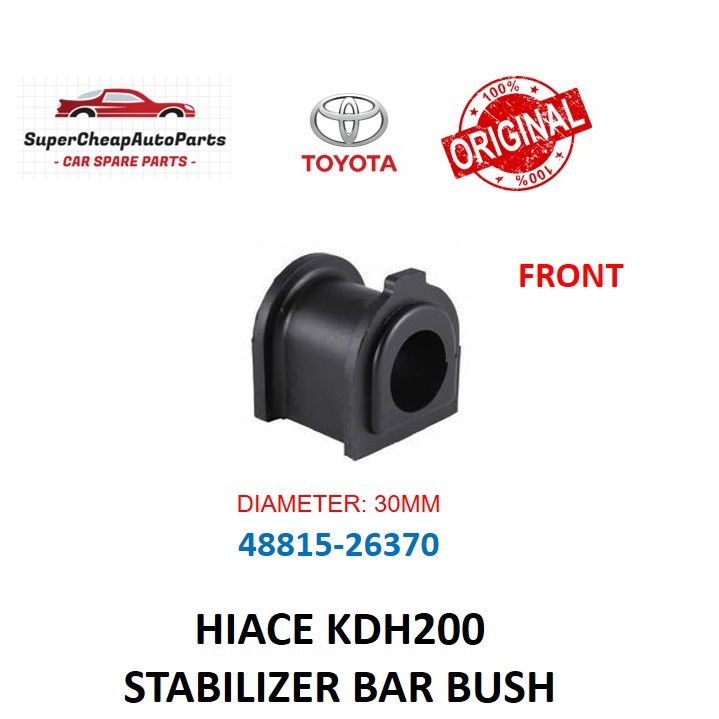 ORIGINAL TOYOTA HILUX KUN25 FROTN STABILIZER BAR BUSH 30MM 48815-26370 ...