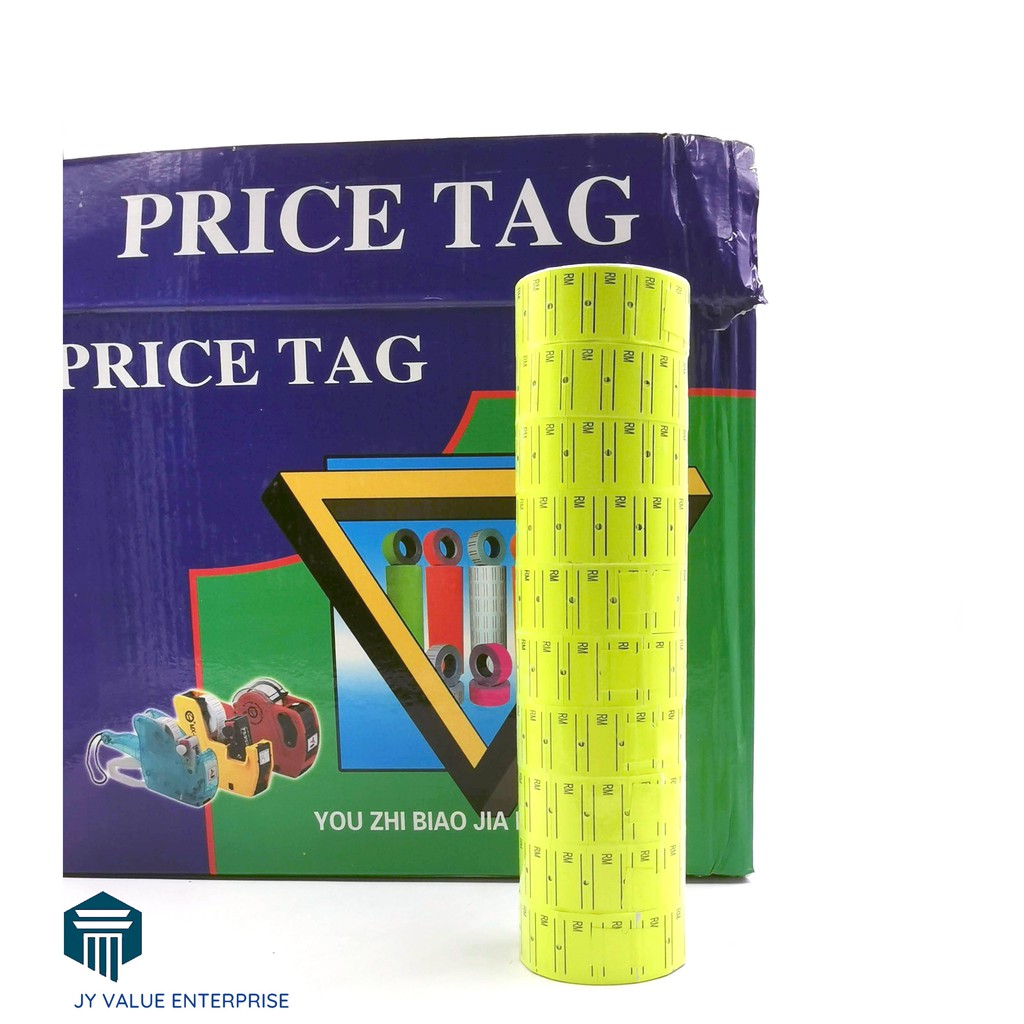 Price label sticker rolls (10 Roll / Pack) | Shopee Malaysia