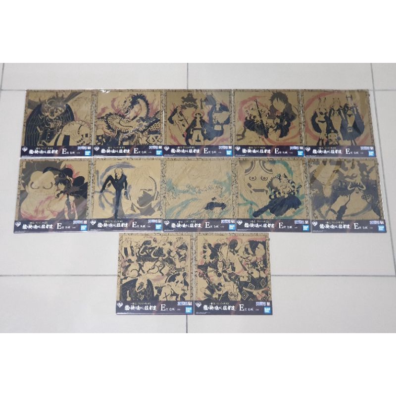 [COMPLETE FULL SET] ICHIBAN KUJI ONE PIECE EX THE FIERCE MEN WHO ...
