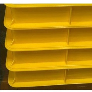 Plastic Yellow Tray /Basin kuning/Yellow Plastic Cake Tray / Bread Tray ...