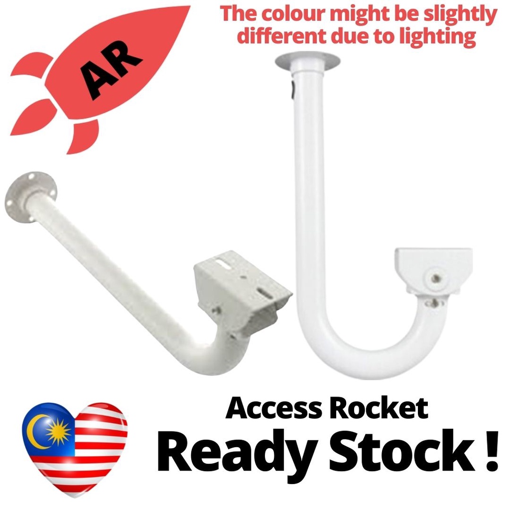 J / U Shape Metal CCTV Camera Ceiling Mounting Bracket 500mm | Shopee ...