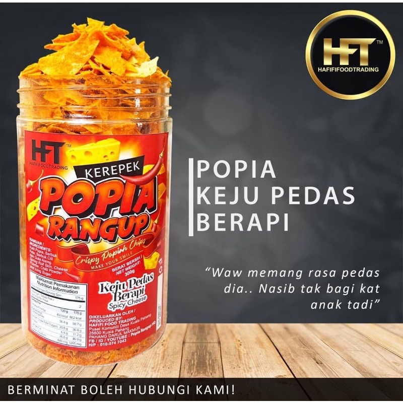 Kerepek Popia Ranggup // Keju Pedas Berapi // Spicy Cheese | Shopee ...