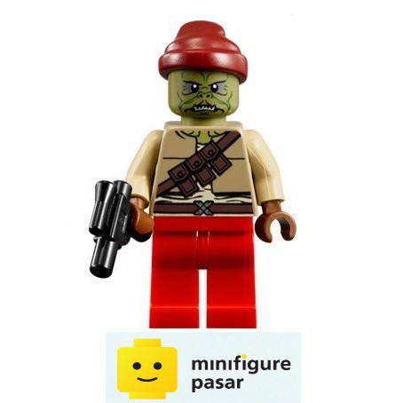 sw0397 Lego Star Wars 9496: Desert Skiff - Kithaba Minifigure with ...