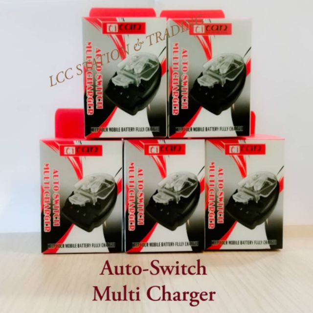 Universal Battery Multi Charger( 3 Pin Plug Easy Pull On the Wall ...