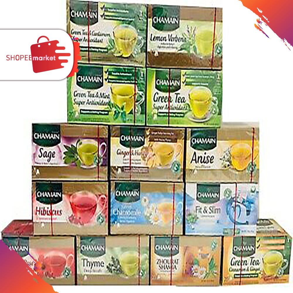 Chamain Natural Herbs 19 Flavor (20 sachets) ,Herba Asli Chamain 20 ...