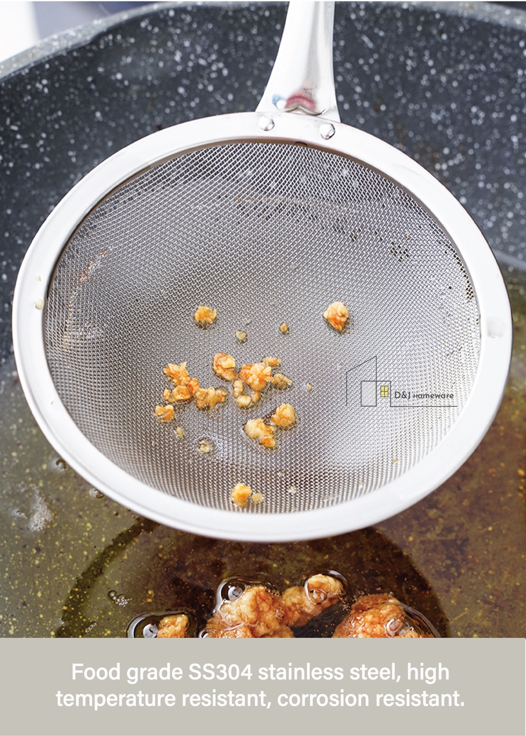 Oil Strainer Stainless Steel / Oil Skimmer Oil-Frying Filter / Fine ...