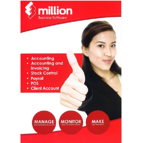 Million Payroll Software For Single User (Cash and Carry) | Shopee Malaysia