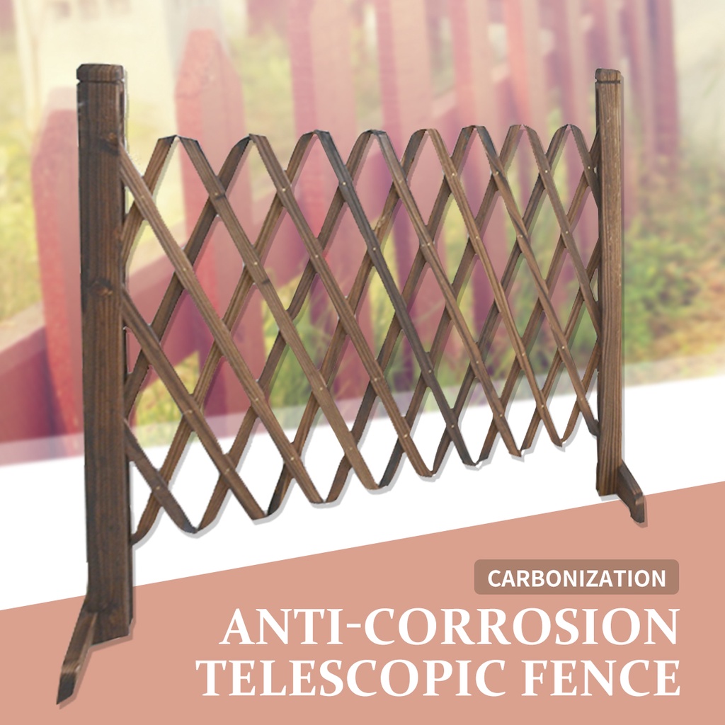 Garden Expanding Wooden Wall Fence Panel Plant Climb Trellis partition ...