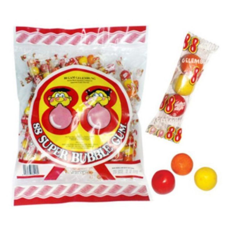 MALAYSIA Childhood Memory 88 Super Bubble Gum | Shopee Malaysia