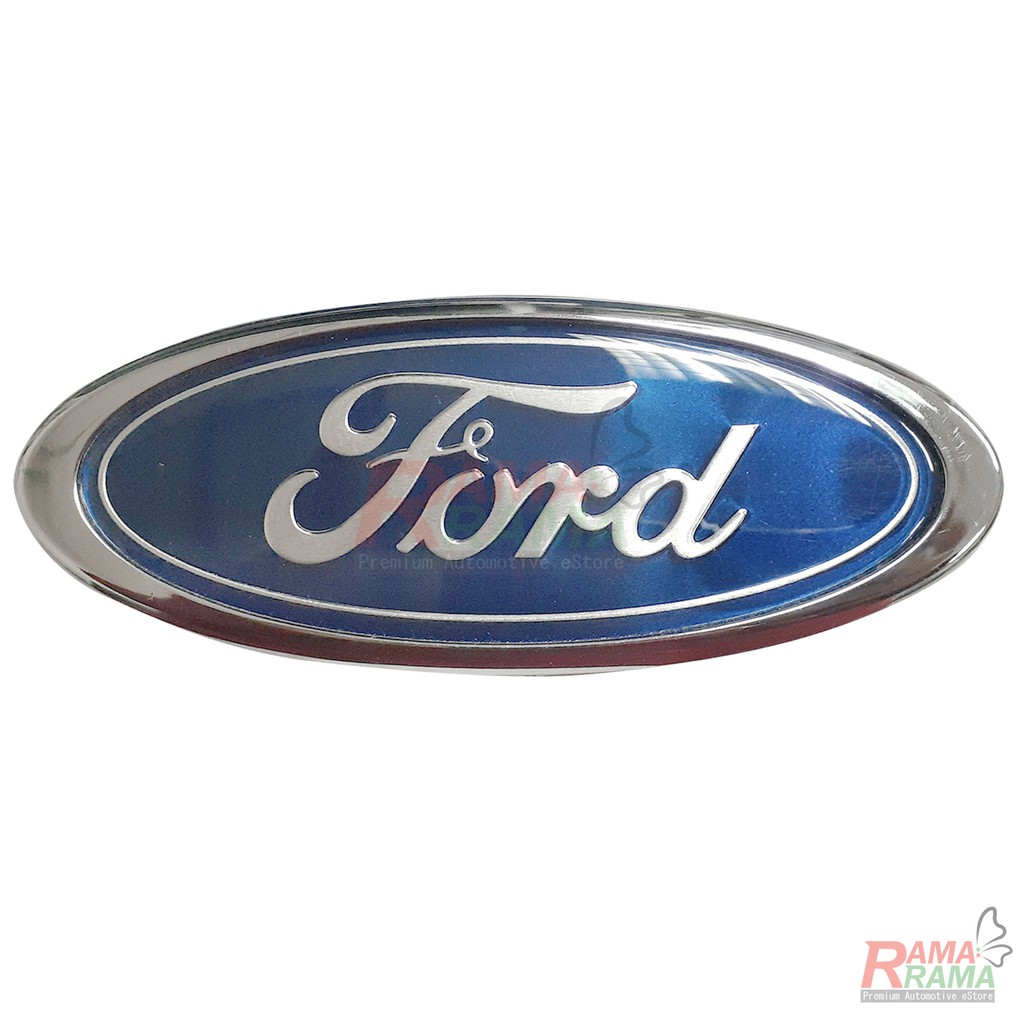 FORD Aftermarket 3D Car Rear Emblem Logo Badge ABS Plastic Chrome ...