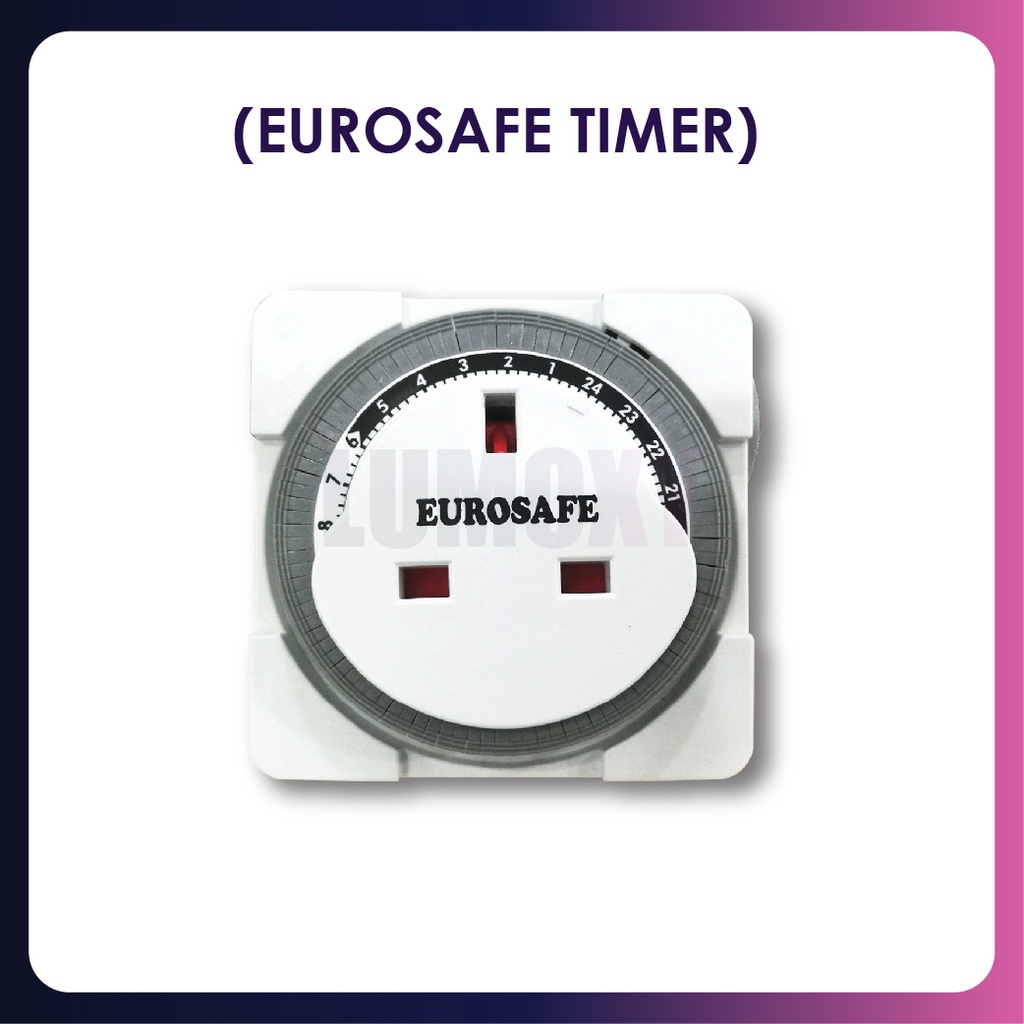 LMY_ SIRIM Timer Switch Plug Mechanical Theben Analog Eurosafe TW-16A ...