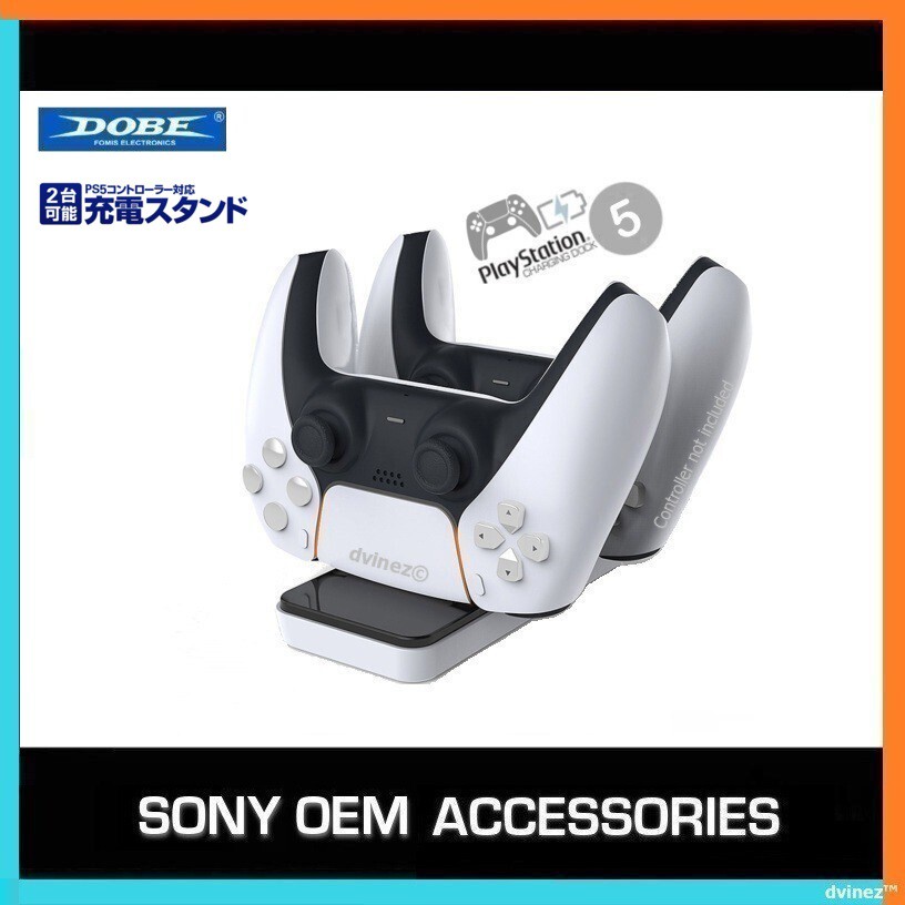 Sony Playstation 5 Dobe DualSense Controller PS5 DS5 USB Dual Type C ...