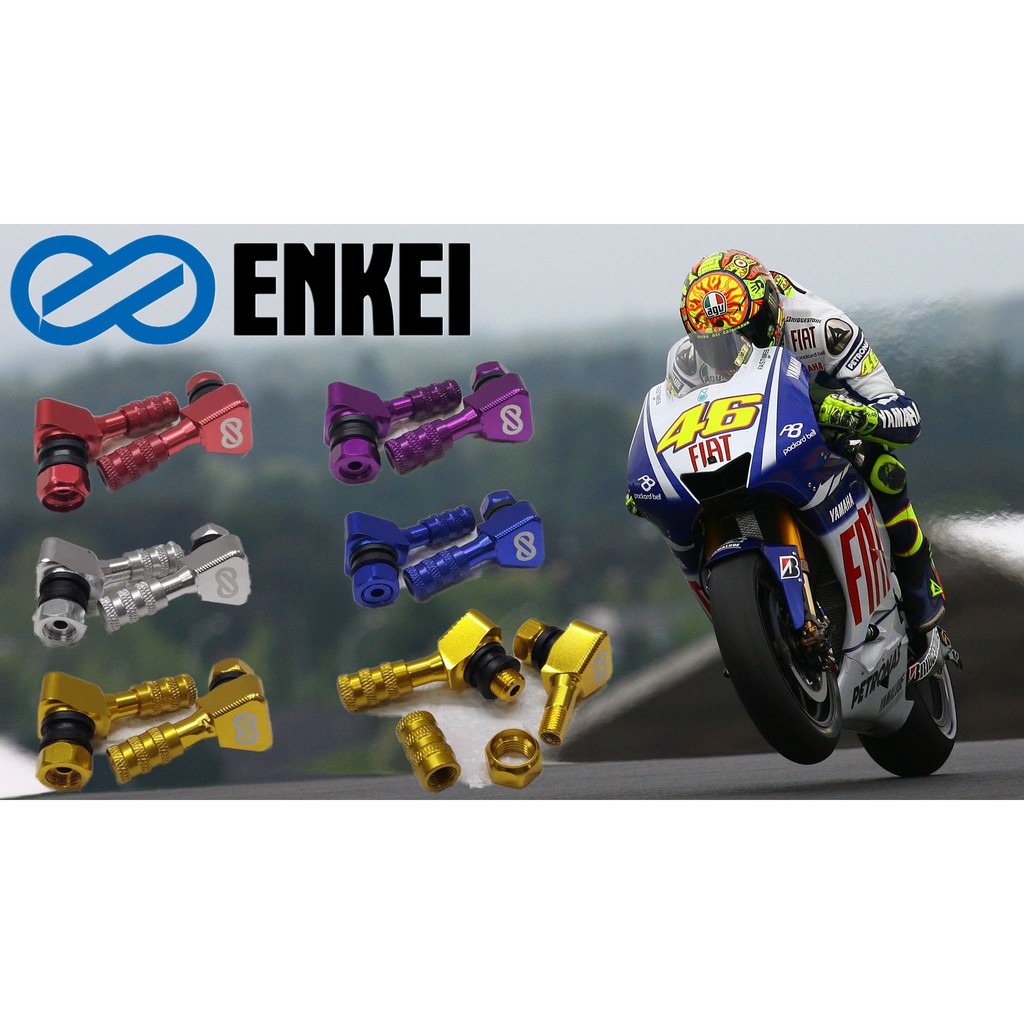 ENKEI 🔥Harga Sepasang🔥ENKEI ALLOY TUBELESS VALVE TUBELESS HEAD (10MM ...