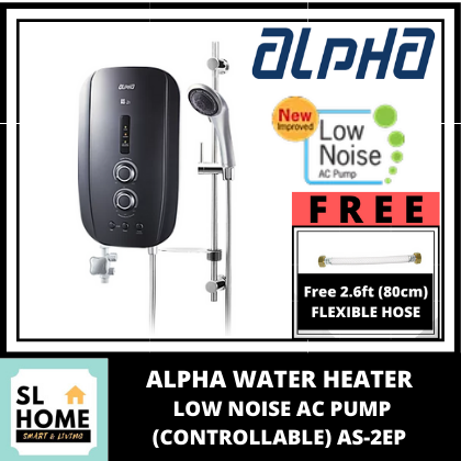 Alpha Instant Water Heater AS-2EP *With Pump | Shopee Malaysia
