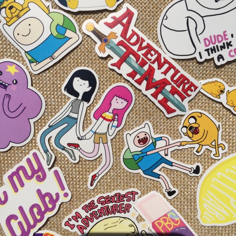 Adventure Time Sticker Pack | Shopee Malaysia