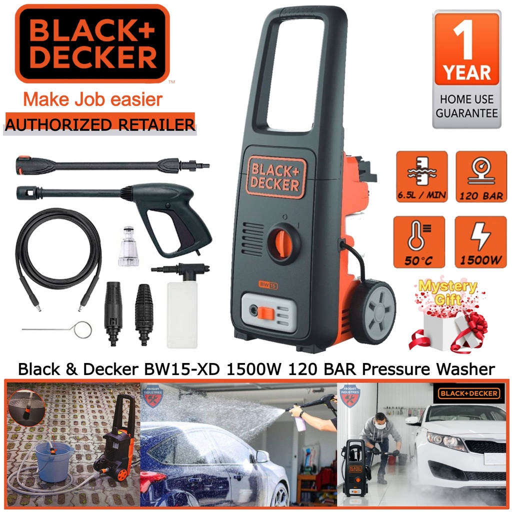 Black & decker water jet 1500w store