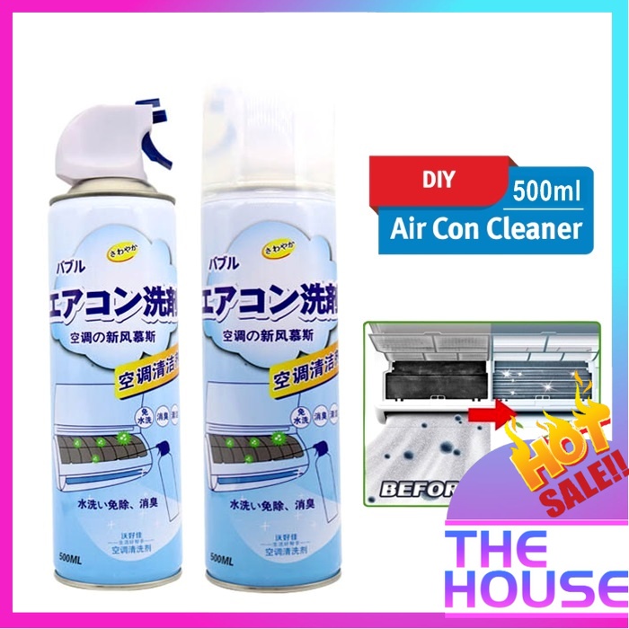 Air Conditioner Cleaning Spray 500ml For Air Cond Dust Freeze | Shopee ...