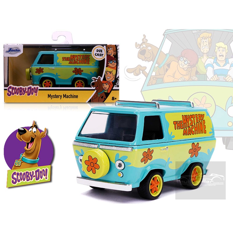 SCOOBY-DOO MYSTERY MACHINE METAL TOY DIECAST MODEL CAR | Shopee Malaysia
