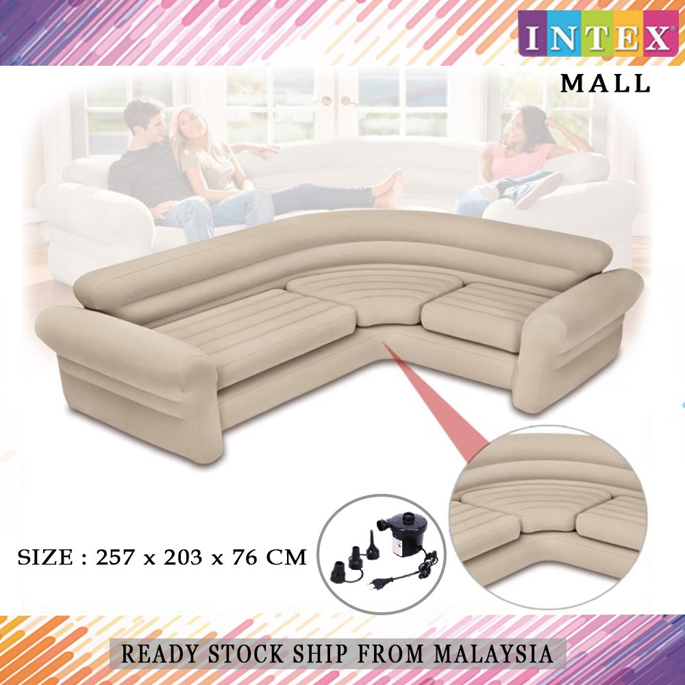 ORIGINAL INTEX 9 Type Pull-Out Sofa Inflatable Sofa Bed | Shopee Malaysia