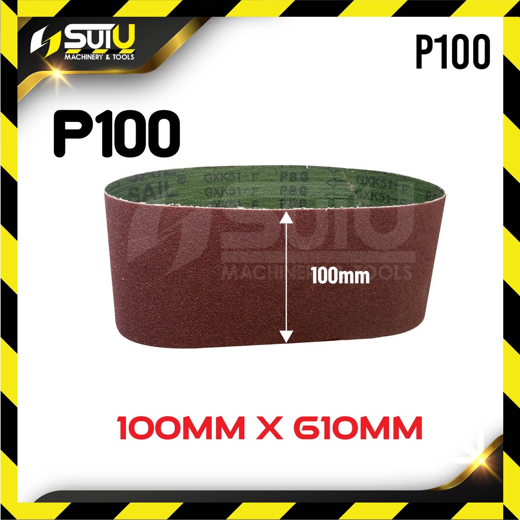 Tali Ampelas Kain / Sanding Cloth Belt P60 / P80 / P100 / P120 / P240 (50MM / 100MM) | Shopee ...