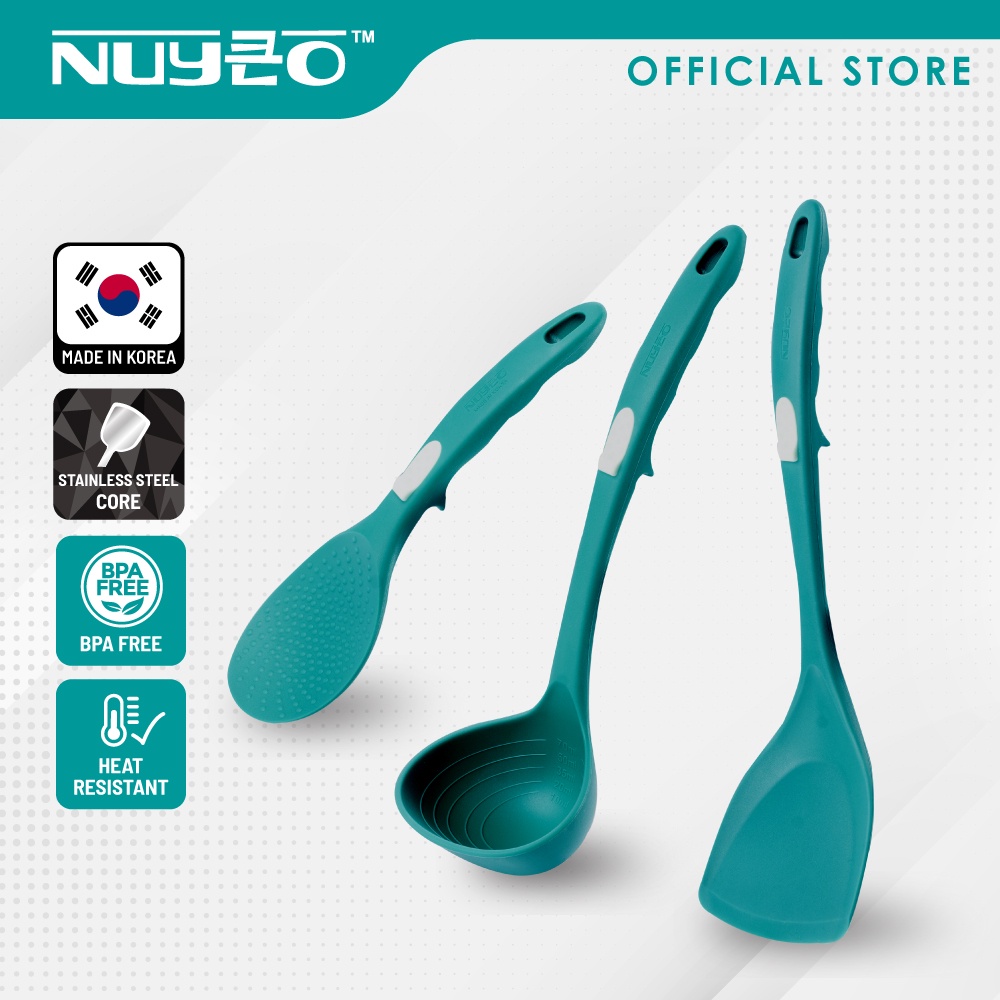 NUYEO Cozy Series Silicone Soup Ladle / Rice Paddle | Shopee Malaysia