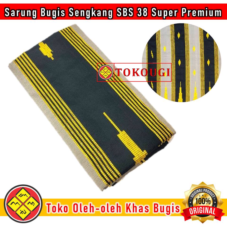 Bugis Sengkang Silk Woven Fabric, Latest and Original Type SBS 38 Super ...