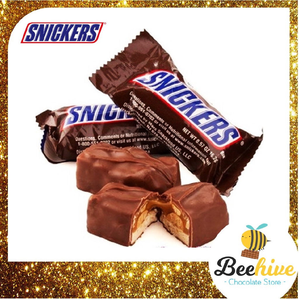 Snickers Mini Chocolate 19.5g 1pc Only [Halal] [Mix & Match] | Shopee Malaysia