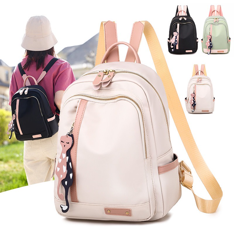 iFASHION 1498 Women Fashion Student Korean Style School Travel Backpack ...